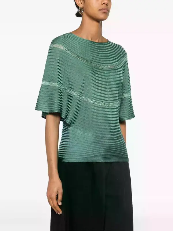 Valentino Garavani 2000s Ribbed-knit Top