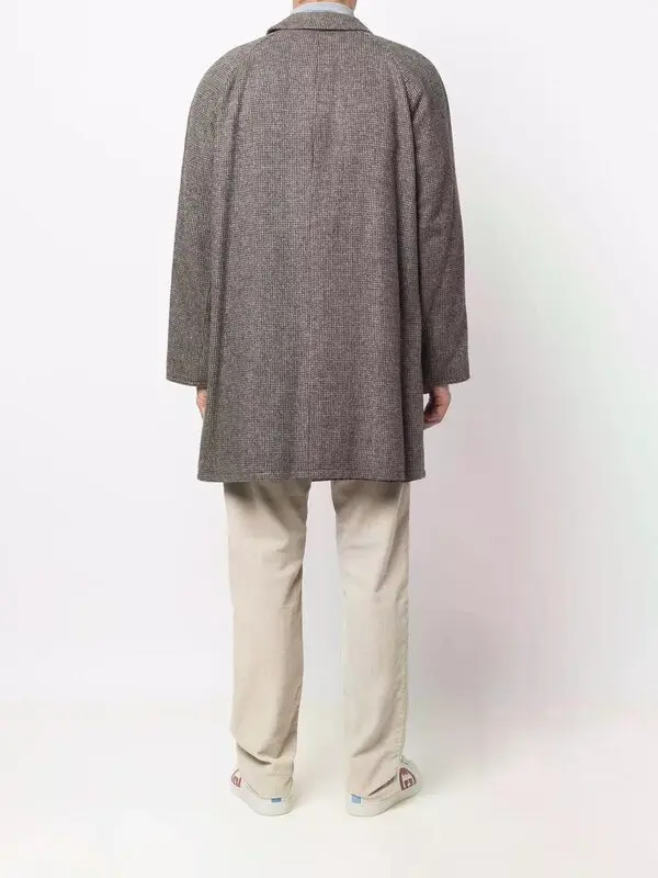 A.N.G.E.L.O. VINTAGE CULT 1990s Mélange-effect Single-breasted Coat
