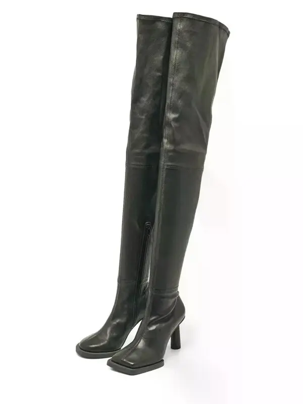 Jacquemus Leather Over-the-knee Heeled Boots