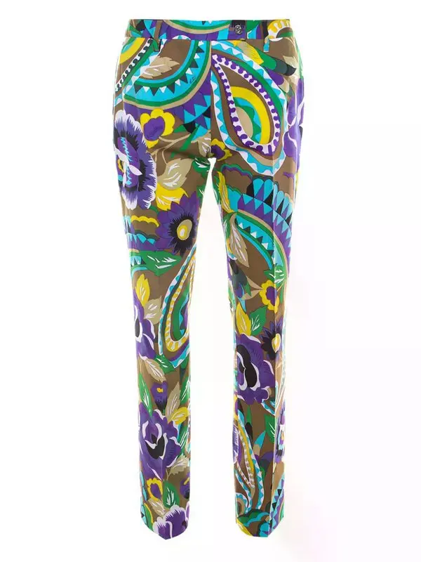 Etro Paisley-print Trousers