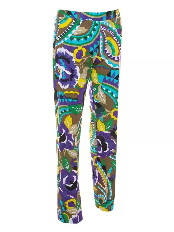 Etro Paisley-print Trousers