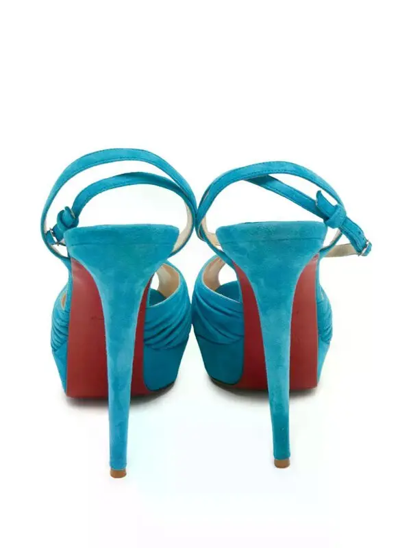 CHRISTIAN LOUBOUTIN 140mm Greissimo Sandals - Blue