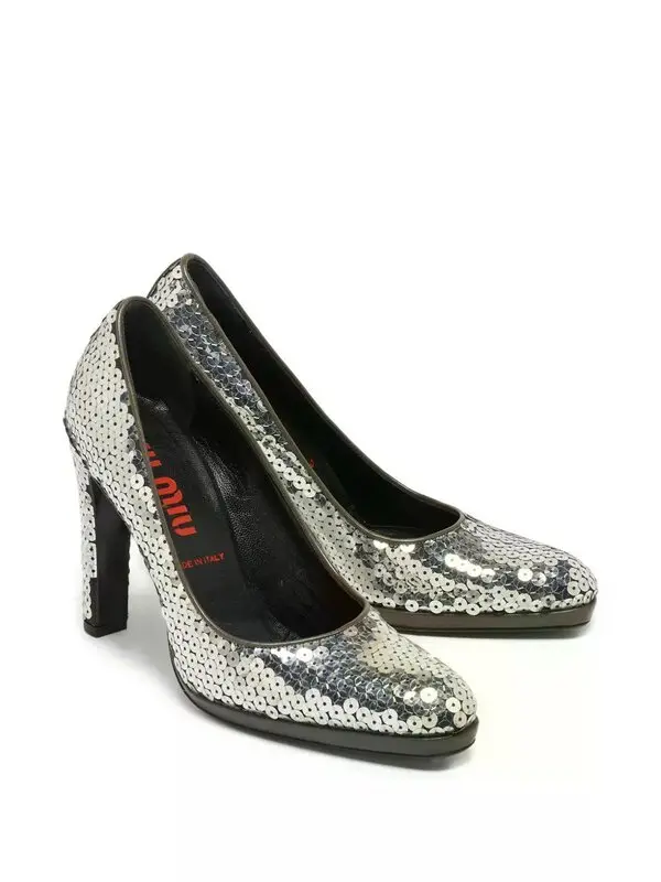 Miu Miu 110mm Sequin-embellished Pumps