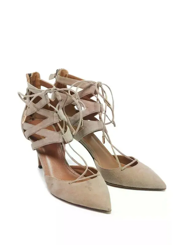 AQUAZZURA 105mm Belgravia Pumps