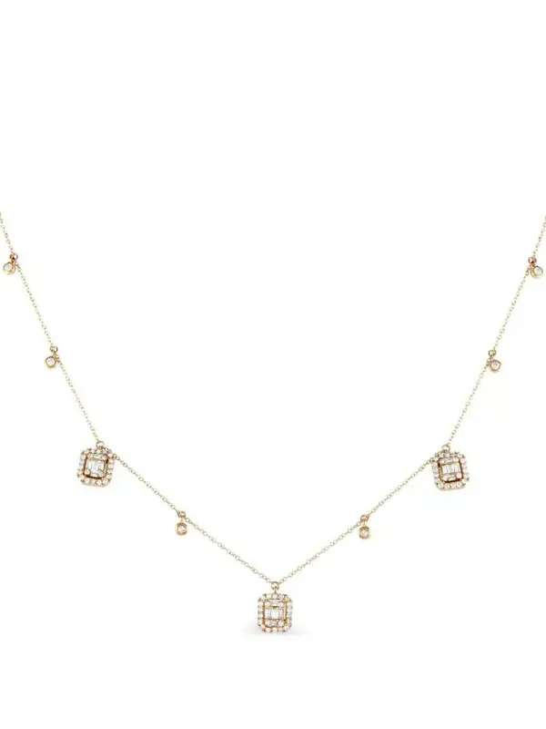 LB EXCLUSIVE 14k Yellow Diamond Necklace - Gold