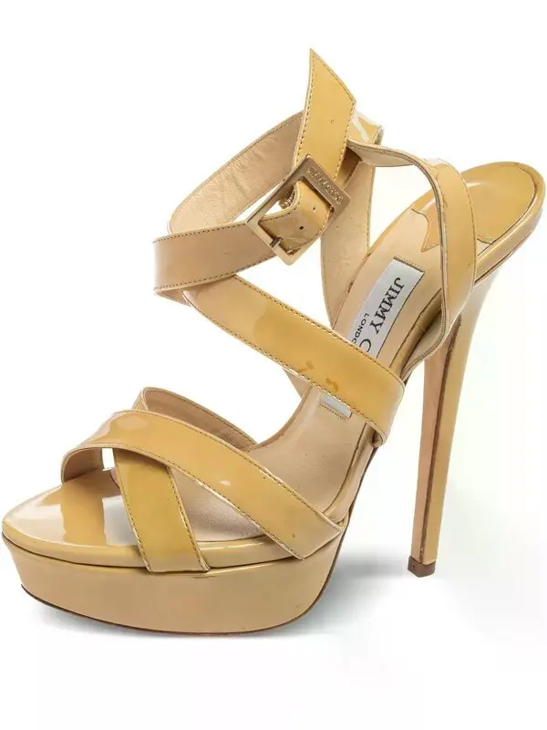 JIMMY CHOO 150mm Strappy Platform Sandals
