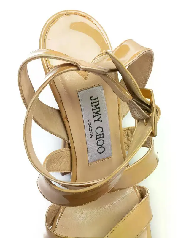 JIMMY CHOO 150mm Strappy Platform Sandals