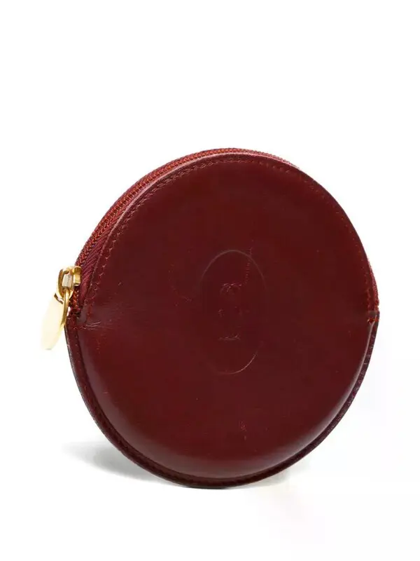 CARTIER 1990-2000s Leather Coin Case