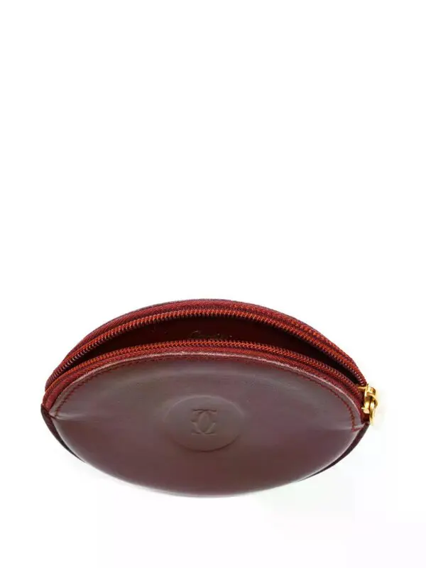 CARTIER 1990-2000s Leather Coin Case