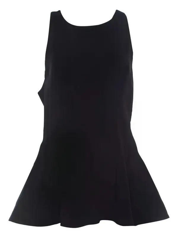 Prabal Gurung Peplum Round-neck Top