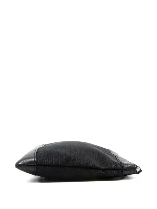 Balenciaga Pre-owned Canvas Clip-on Clutch Bag - Black