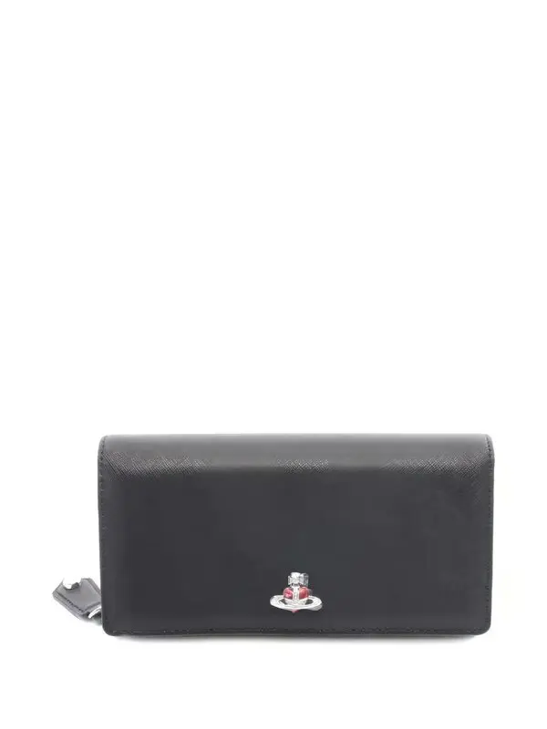 VIVIENNE WESTWOOD 2020 Saffiano-leather Wallet - Black