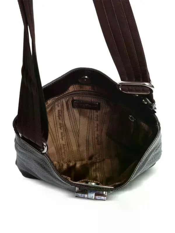 FERRAGAMO Gancini-detail Shoulder Bag