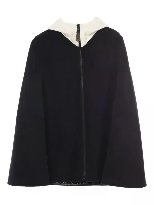 LOUIS VUITTON 2010s Hooded Poncho