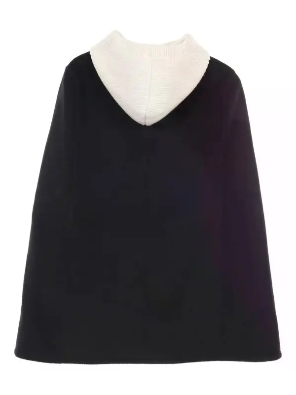 LOUIS VUITTON 2010s Hooded Poncho
