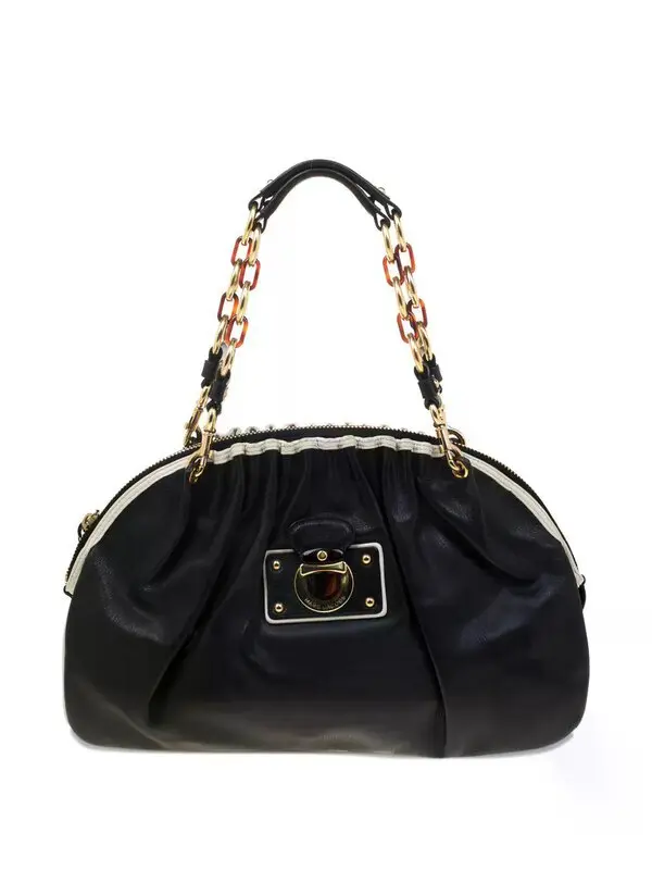 Marc Jacobs Capra Leather Chain Satchel Bag