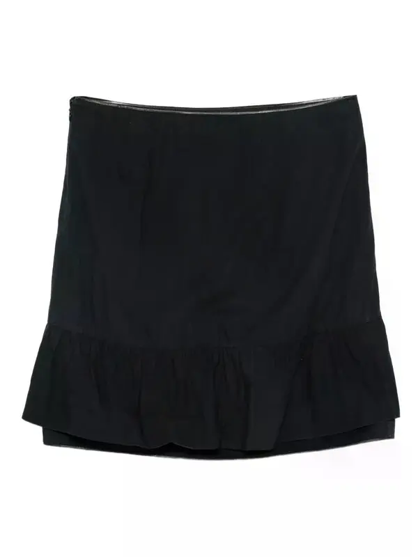Marni 2000s Ruffled-hem Mini Skirt