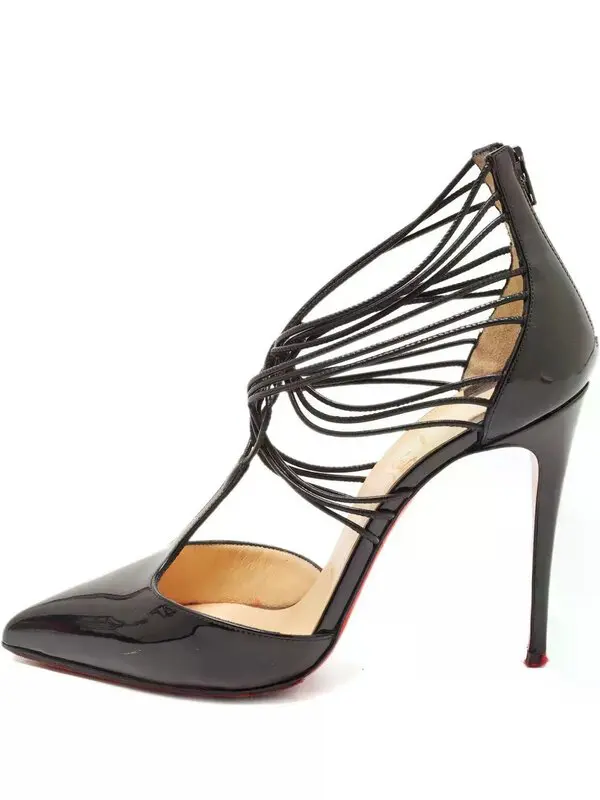 CHRISTIAN LOUBOUTIN 110mm Leather Heeled Sandals