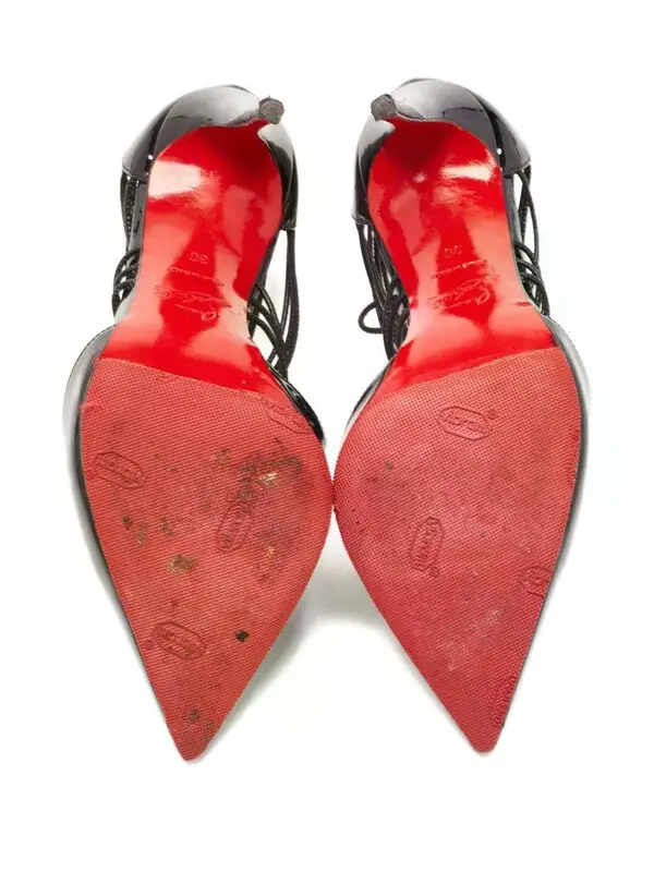 CHRISTIAN LOUBOUTIN 110mm Leather Heeled Sandals
