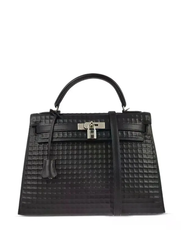 Hermès 2003 Kelly 32 Sellier Two-way Handbag
