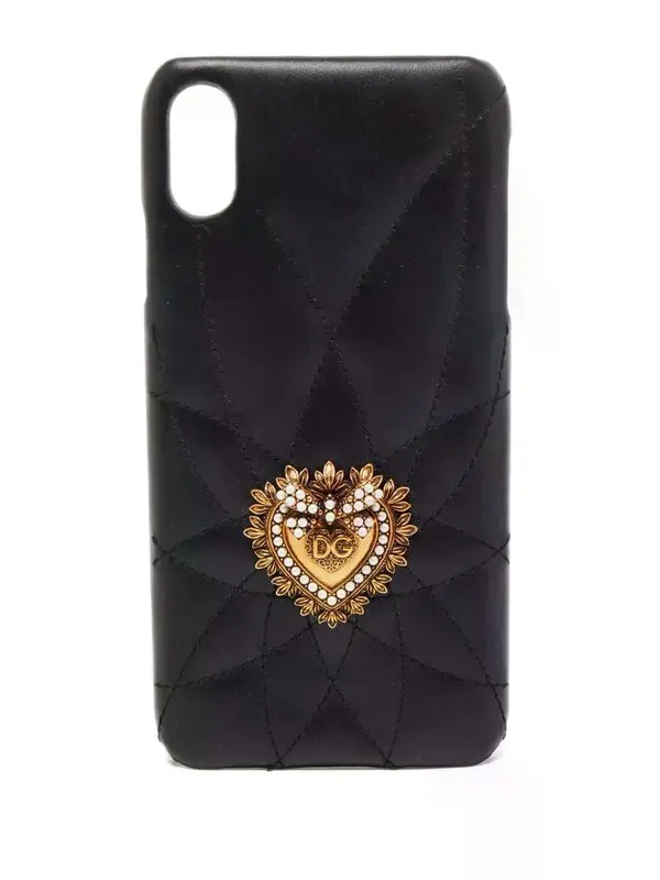 Dolce & Gabbana Devotion Iphone Xs Phone Case - Black