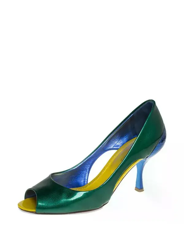 SERGIO ROSSI 80mm Leather Heeled Pumps