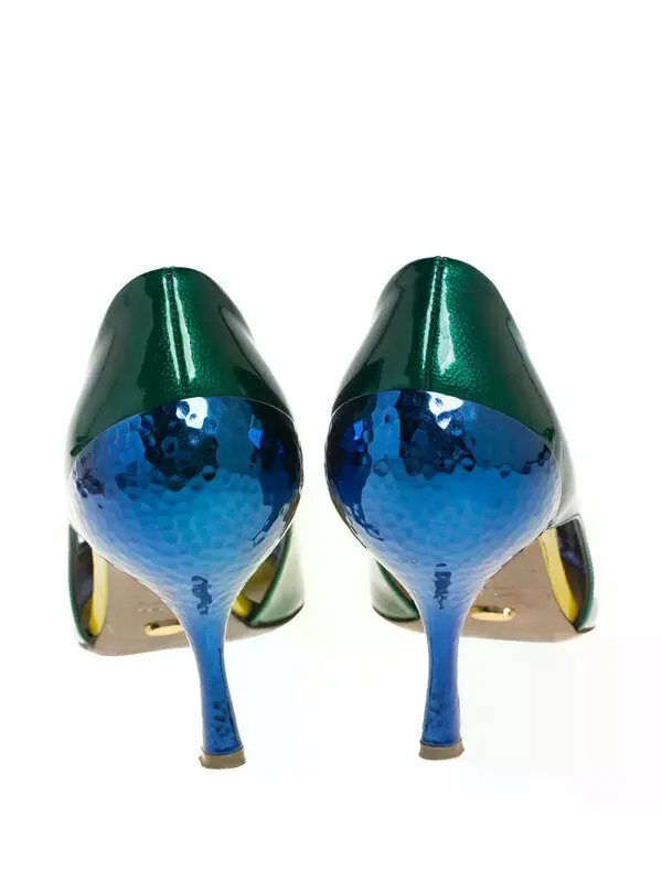 SERGIO ROSSI 80mm Leather Heeled Pumps