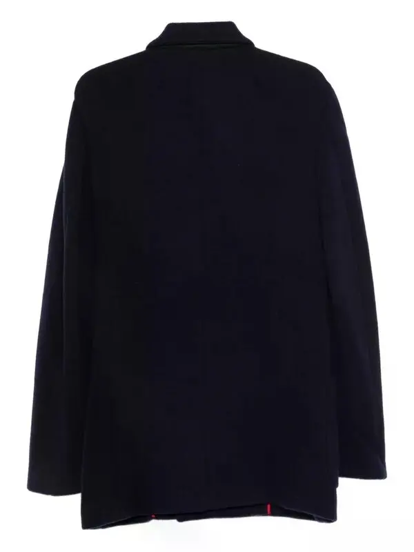 A.N.G.E.L.O. VINTAGE CULT 2000s Wool Double-breasted Blazer - Blue