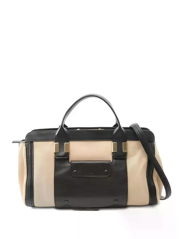 Chloé 2000s Alice Top-handle Tote Bag - Neutrals