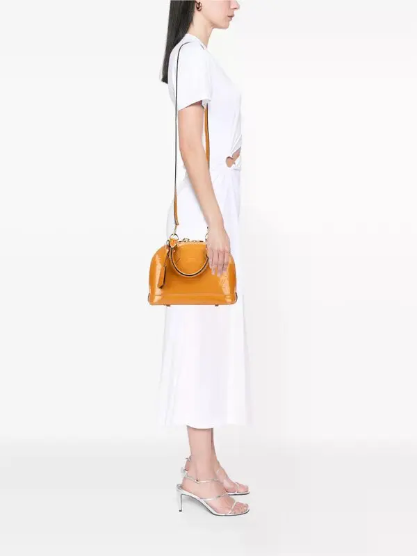 LOUIS VUITTON Monogram Vernis Alma Bb Satchel