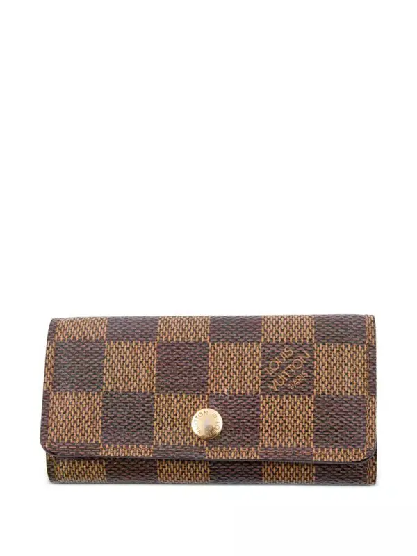 LOUIS VUITTON 2000s Tri-fold Key-case - Brown
