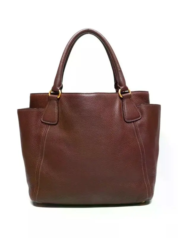 Prada 2000-2020 Leather Tote Bag
