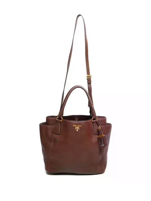 Prada 2000-2020 Leather Tote Bag