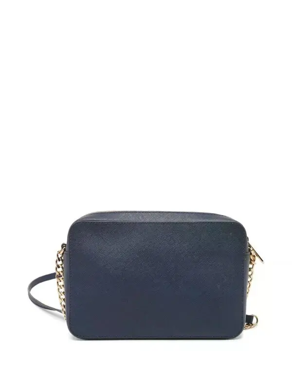 Michael Kors Logo-lettering Crossbody Bag - Blue