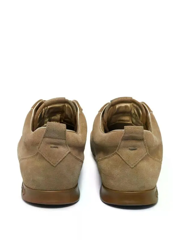 LOUIS VUITTON Suede Lace-up Sneakers