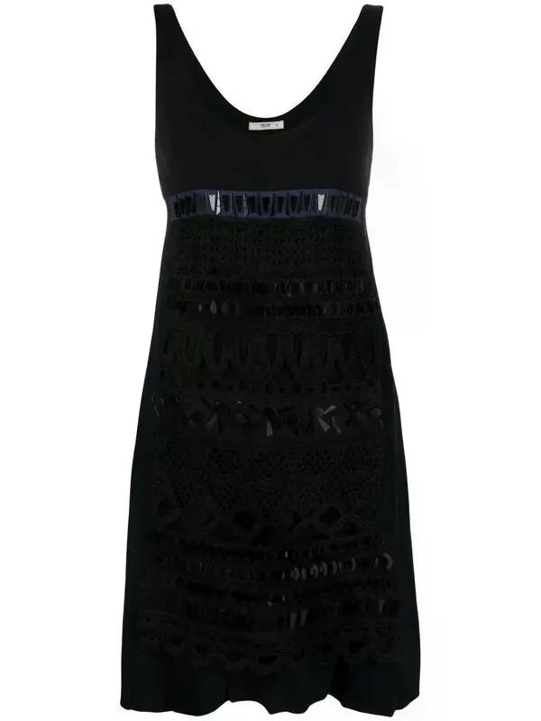 Prada 2000s Panelled Sleeveless Dress