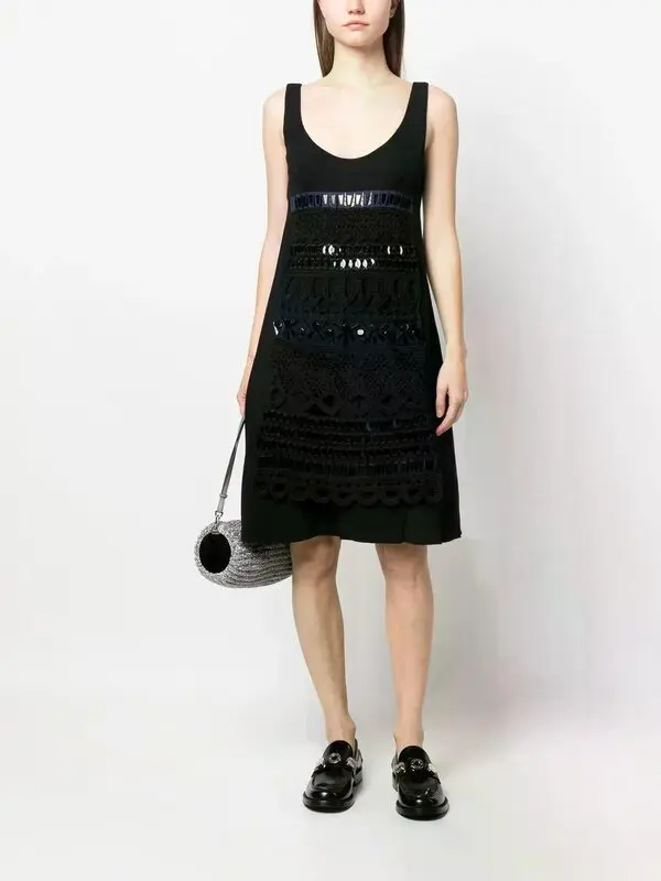 Prada 2000s Panelled Sleeveless Dress