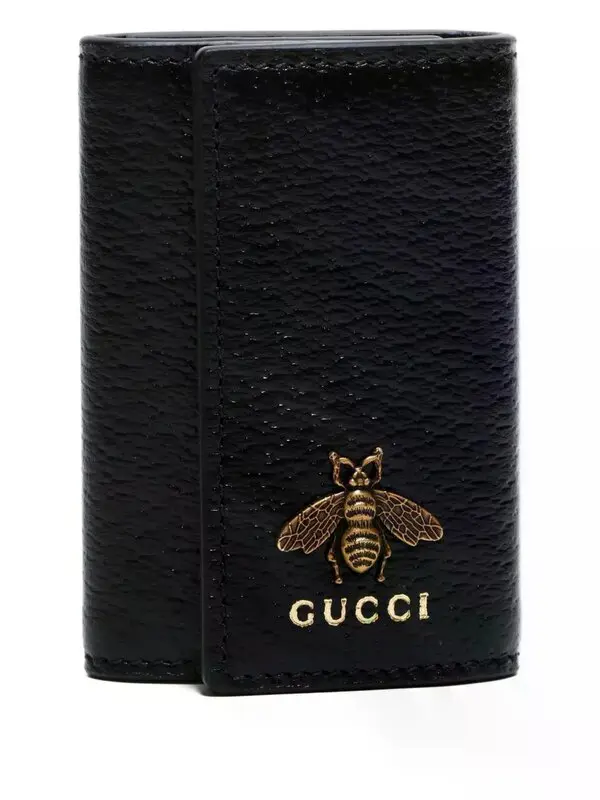 Gucci 2010-2025 Bee Keycase - Black