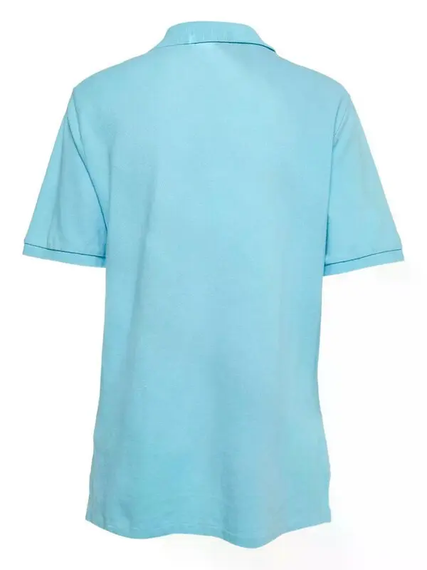 Polo Ralph Lauren Polo Pony-embroidered Polo Top - Blue
