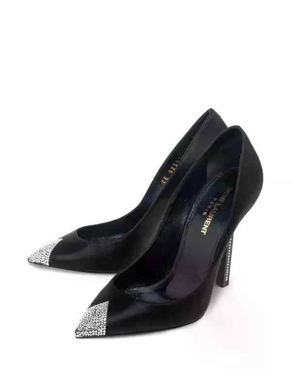 Saint Laurent 105mm Leather Pumps