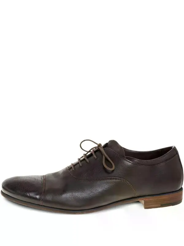 Prada Leather Oxford Shoes