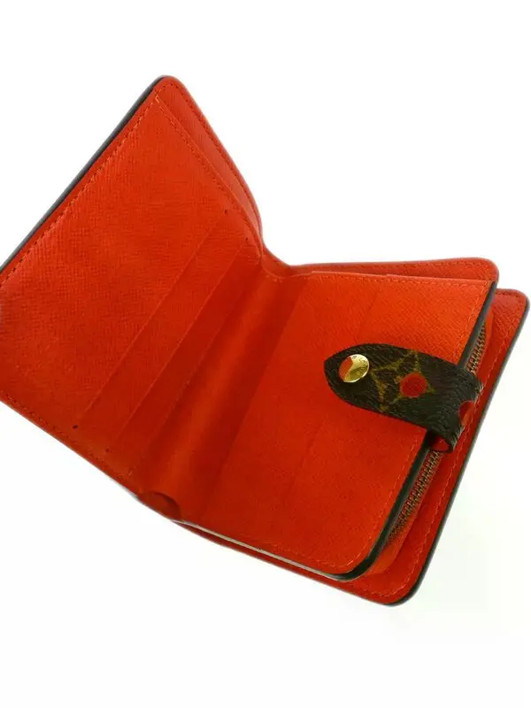 LOUIS VUITTON 2006 Monogram Perfo Compact Zip Wallet