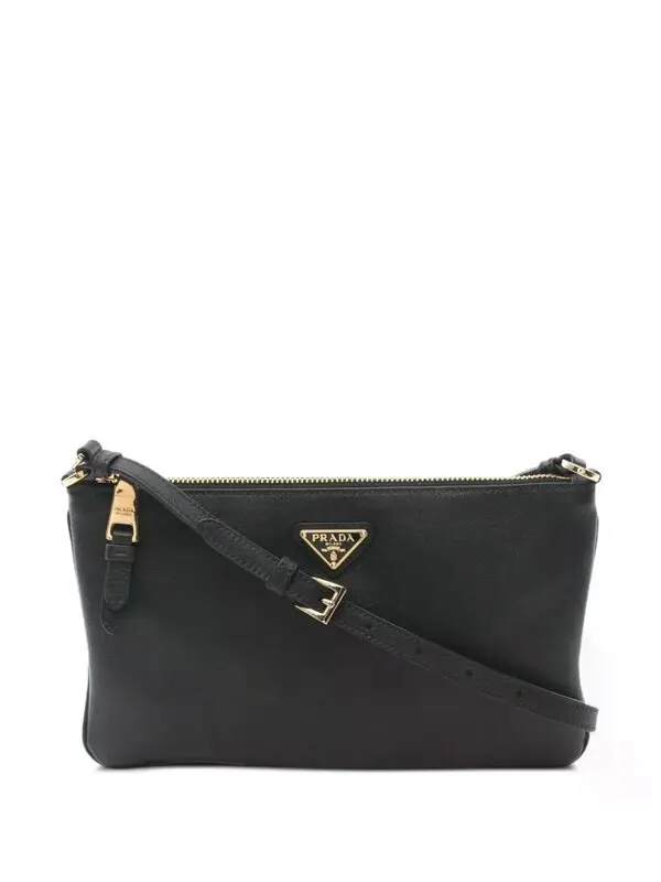 Prada 2010s Leather Shoulder Bag