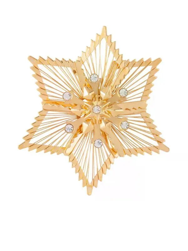 SUSAN CAPLAN 1980s Monet Brooch - Gold