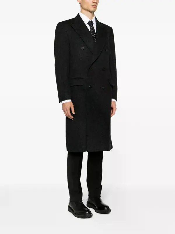 A.N.G.E.L.O. VINTAGE CULT 1990s Double-breasted Virgin Wool Coat