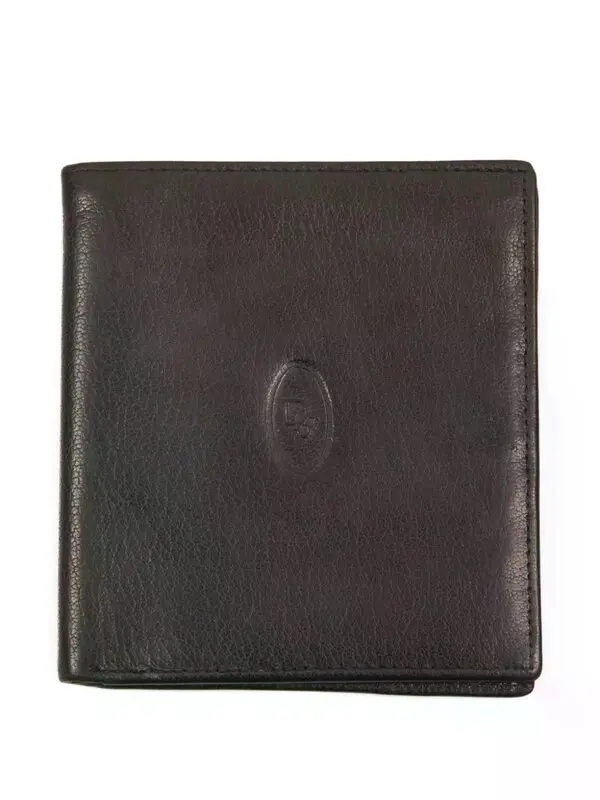 Dior 1990s Leather Wallet - Black
