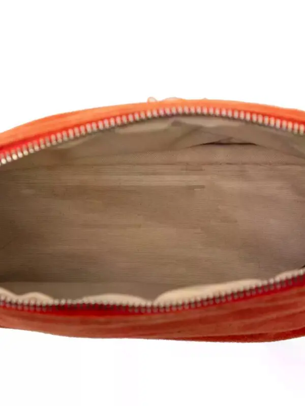 Hermès Toile Bolide Mini Pouch - Orange