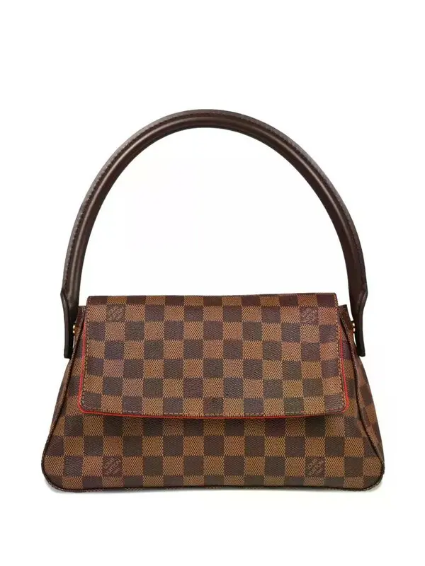 LOUIS VUITTON 2006 Damier Mini Looping Handbag