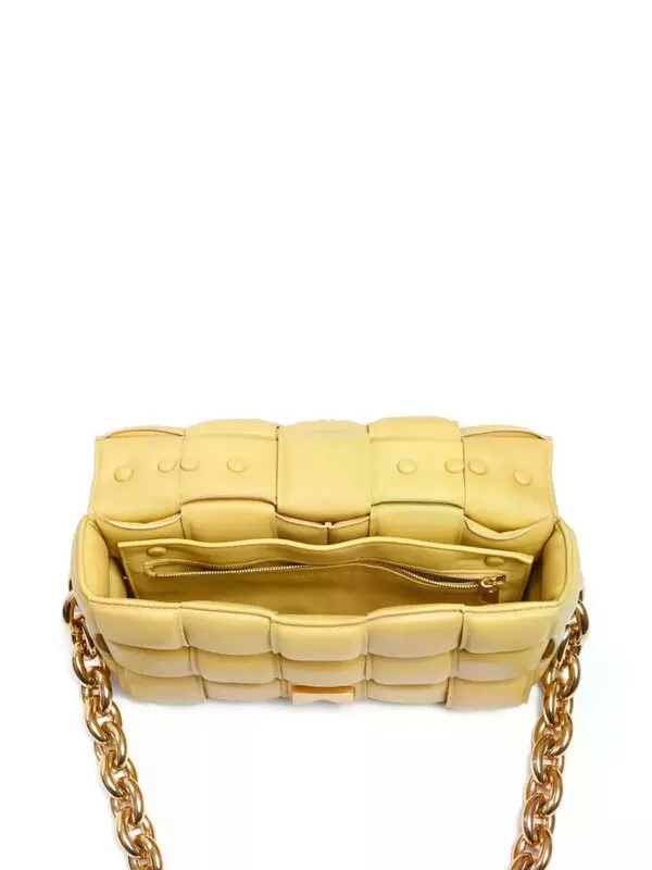 Bottega Veneta Cassette Shoulder Bag - Yellow