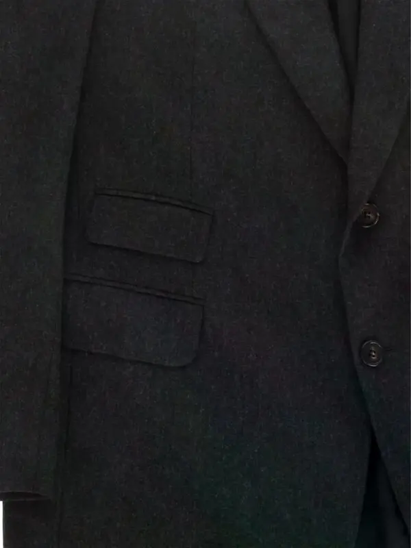 Burberry 2000s Notched Blazer - Grey